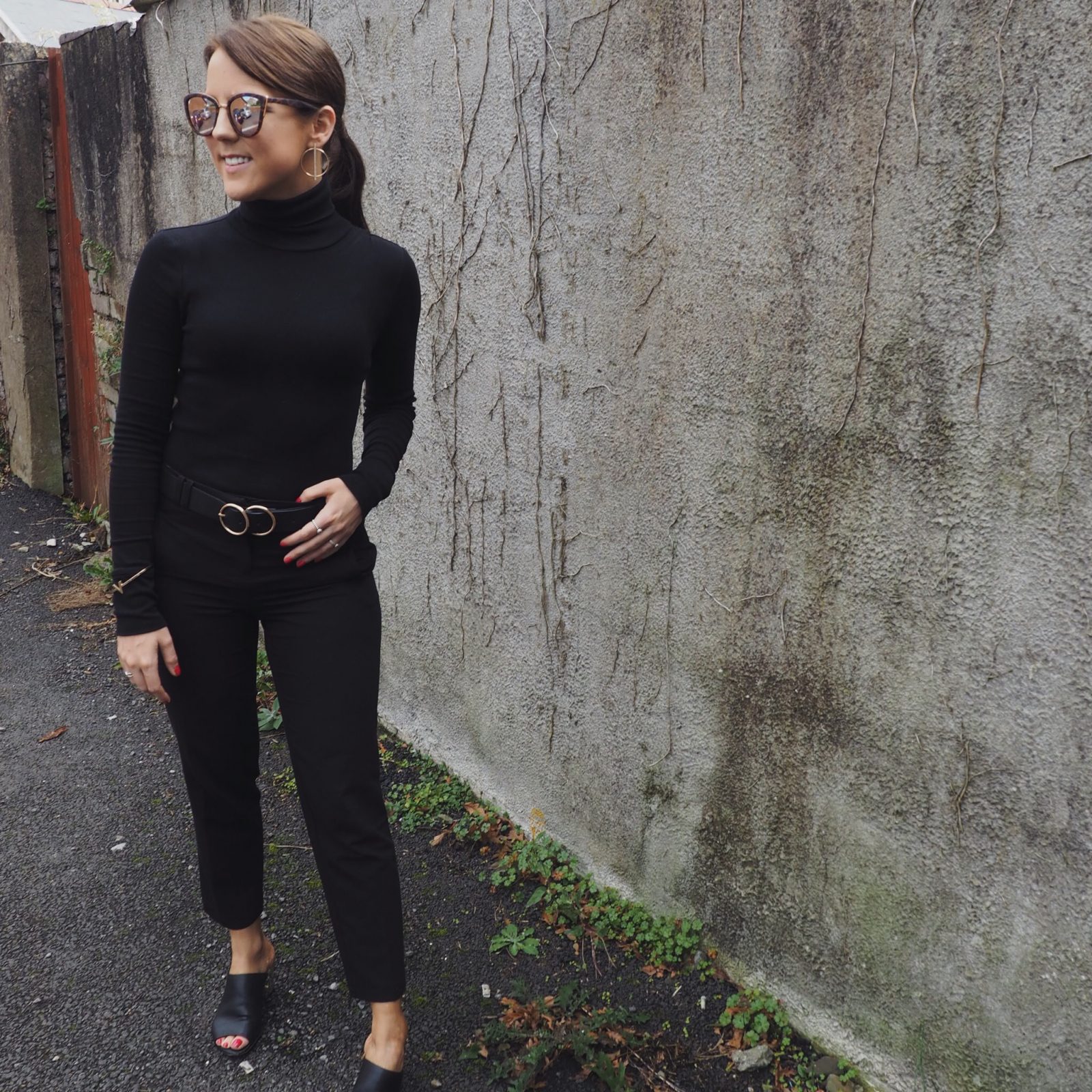 OOTD: All black everything - Georgia Hathaway